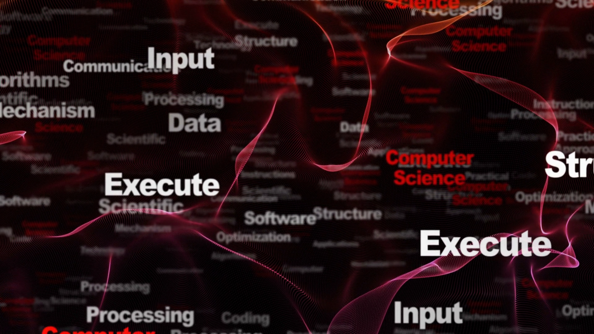 Computer Science Keywords Animation Stock Motion Graphics SBV-348842512 ...