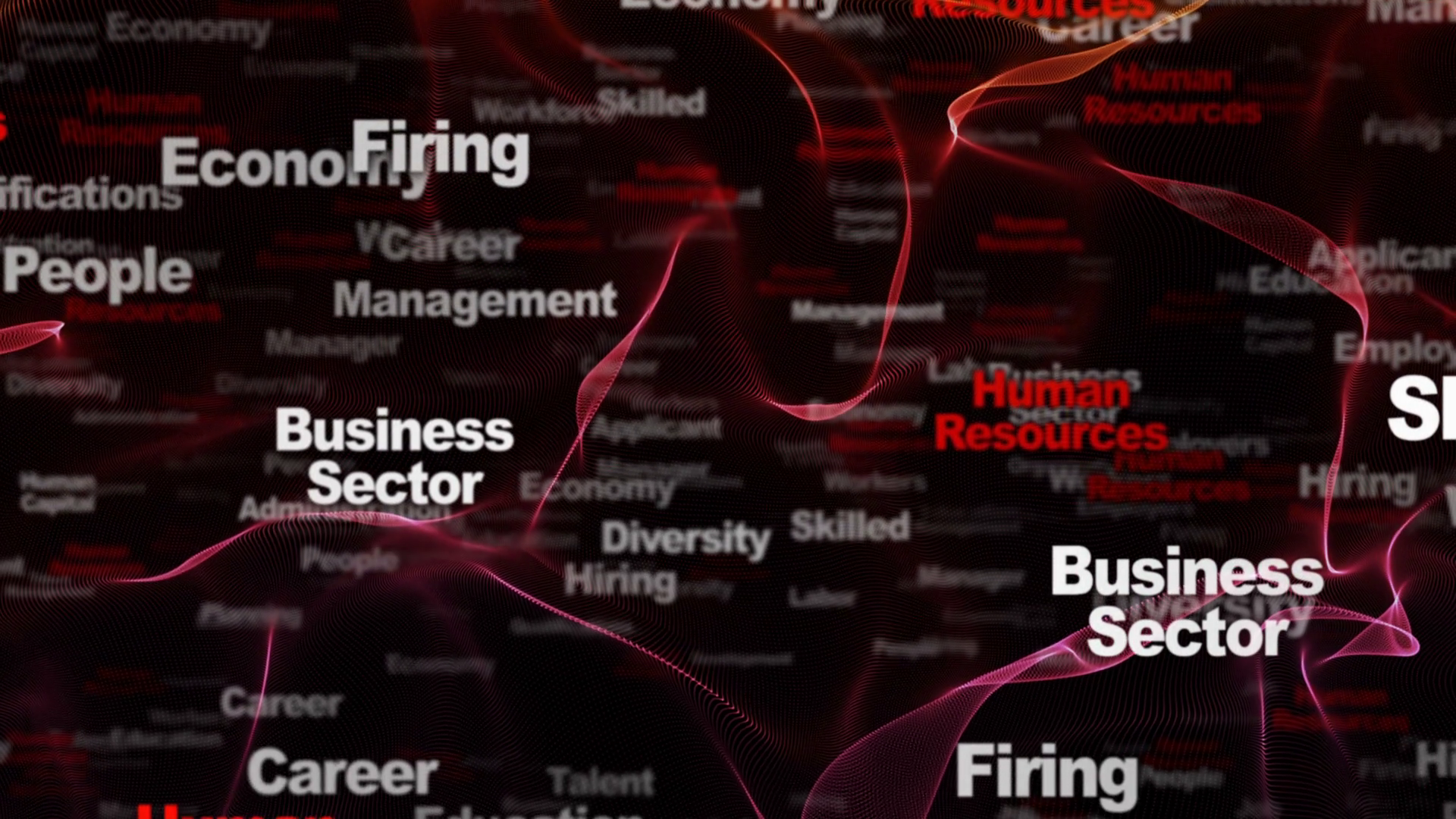 Human Resourcing Keywords Animation Stock Motion Graphics SBV-348842521 ...