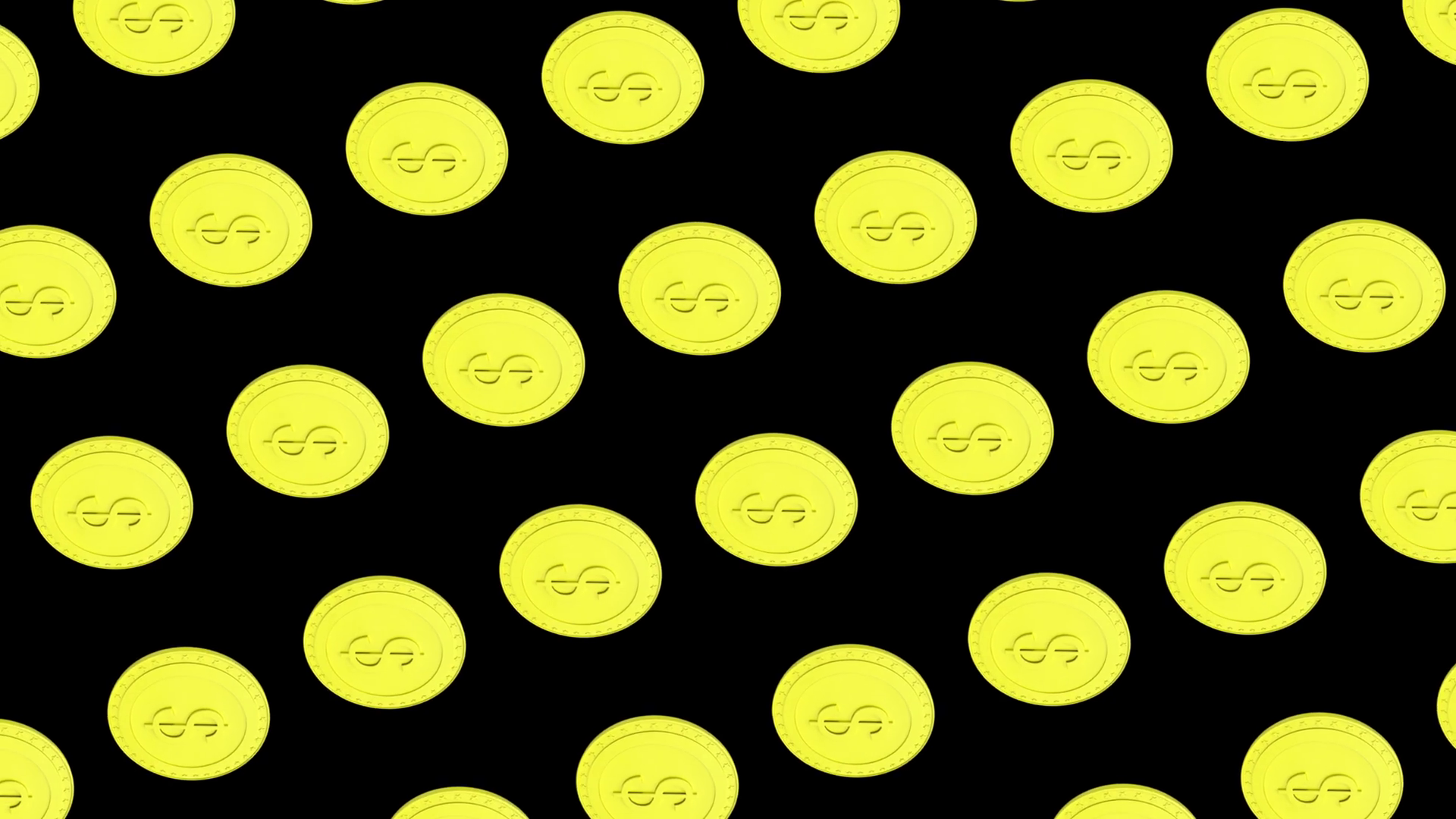 Array Golden Dollars Coin Animation On Alpha Stock Motion Graphics SBV-348759458 - Storyblocks