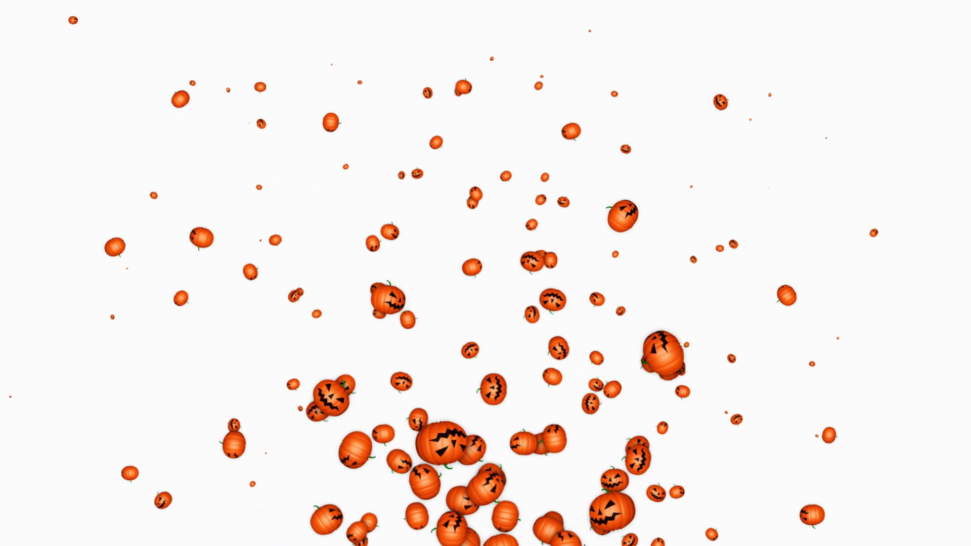 Flying Halloween Pumpkins Animation Stock Motion Graphics SBV-348508087 ...