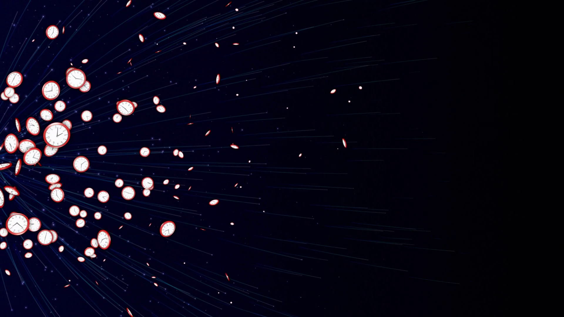 Flying Clocks Shape Animation Technology Stock Motion Graphics SBV-347438396 - Storyblocks