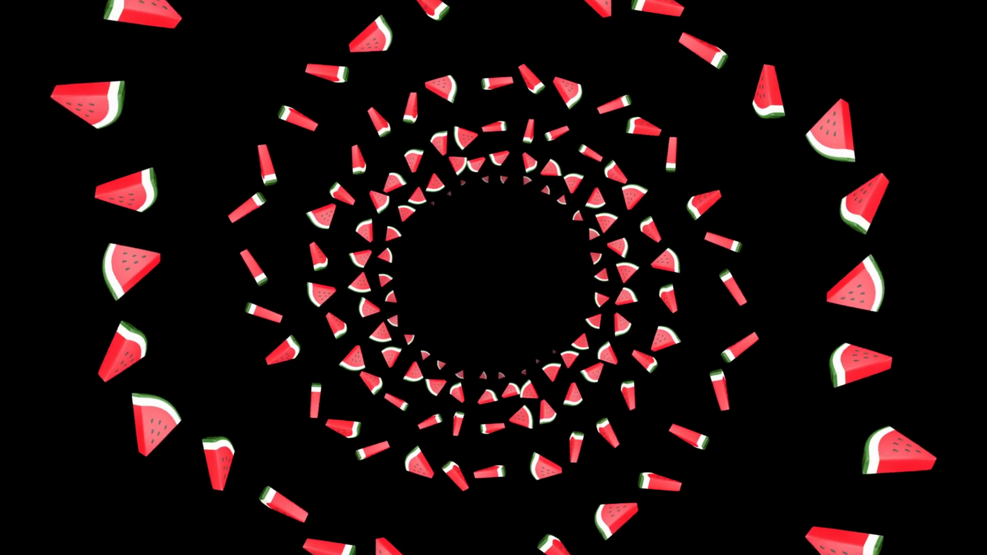Falling Watermelon Slices Animation Loop Stock Motion Graphics SBV-347764948 - Storyblocks