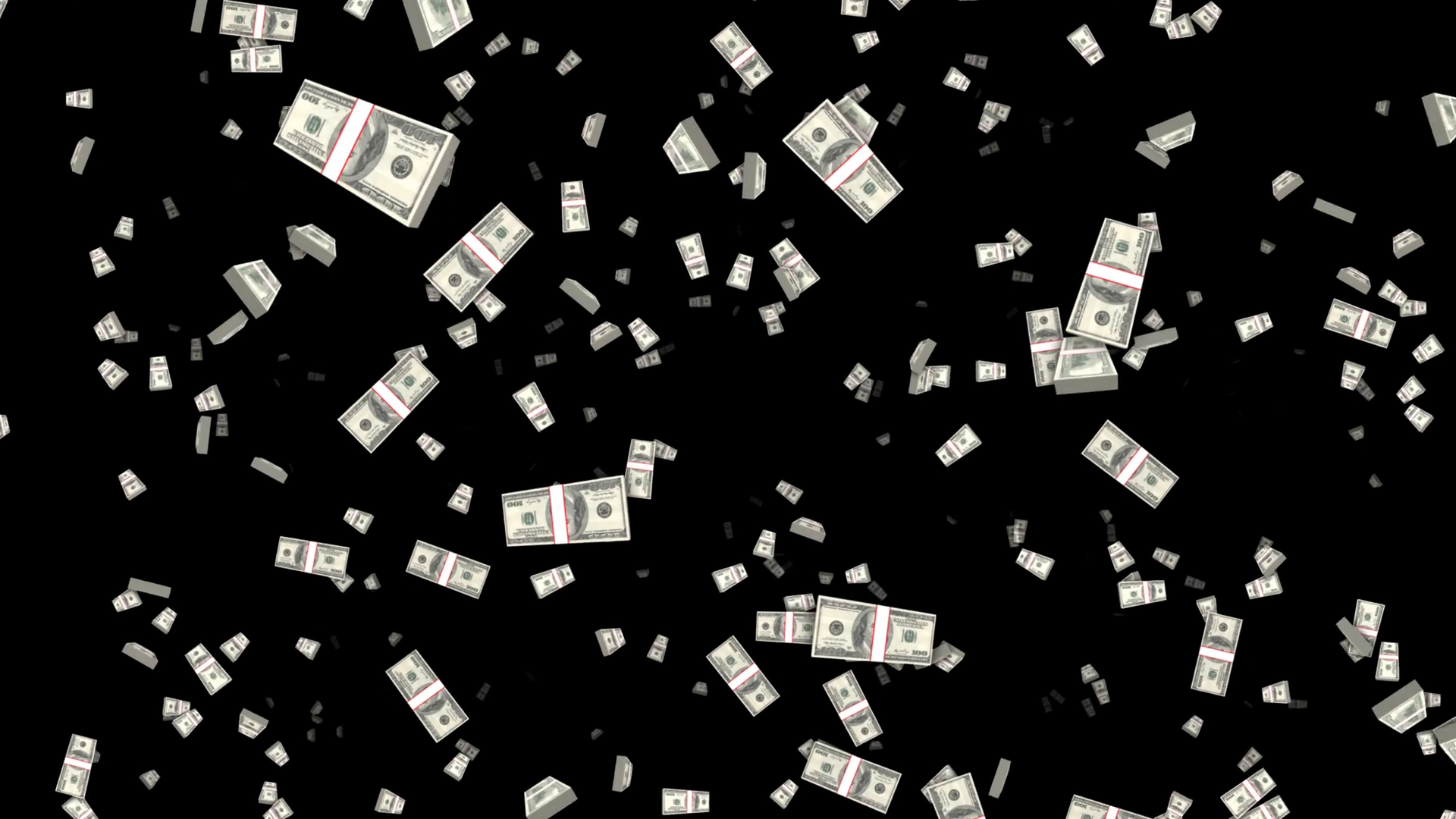 Falling 100 Dollars Banknote Currency Stock Motion Graphics SBV-348641986 - Storyblocks