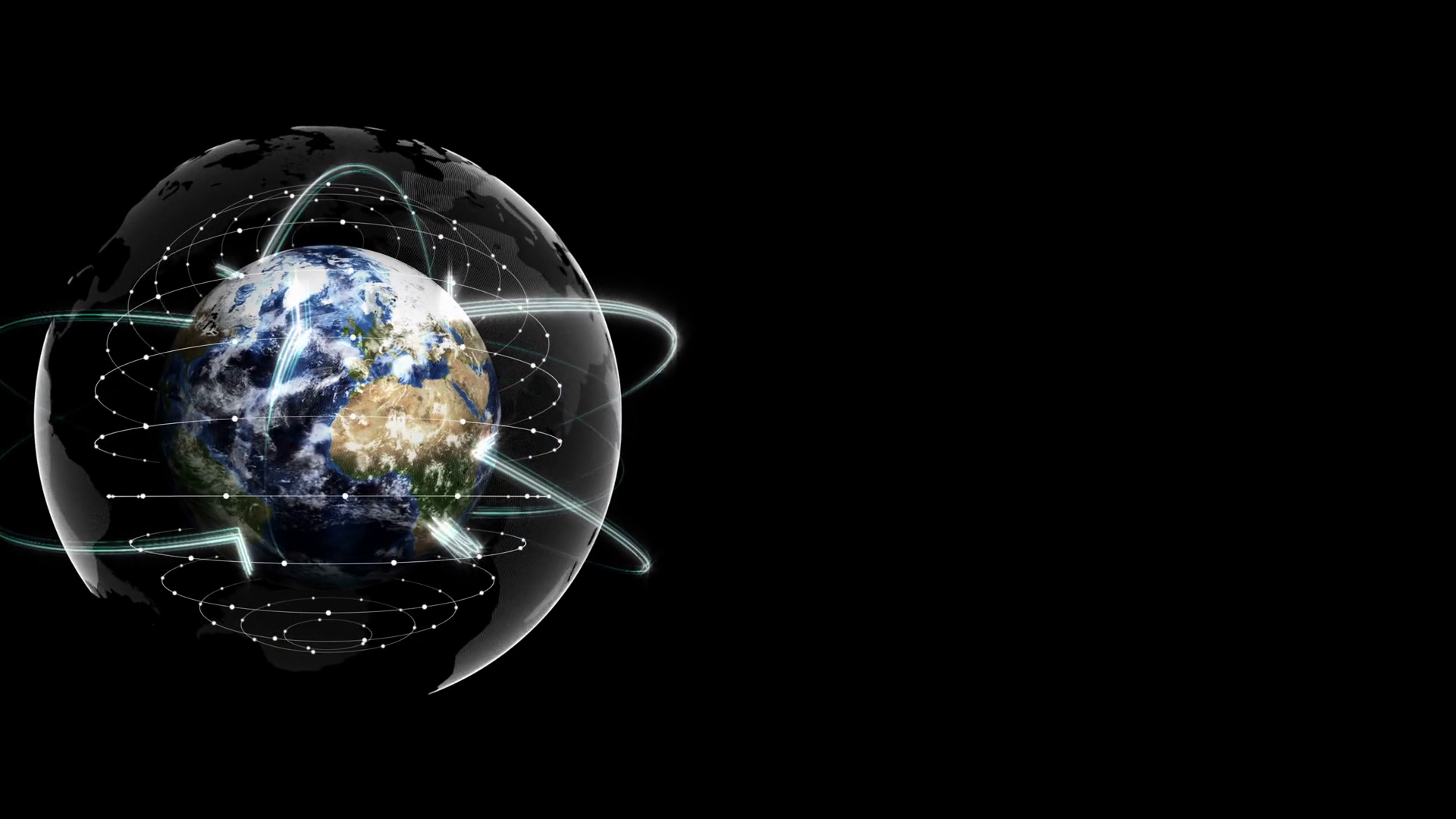 Earth Connections Network Concept Rendering Stock Motion Graphics SBV ...
