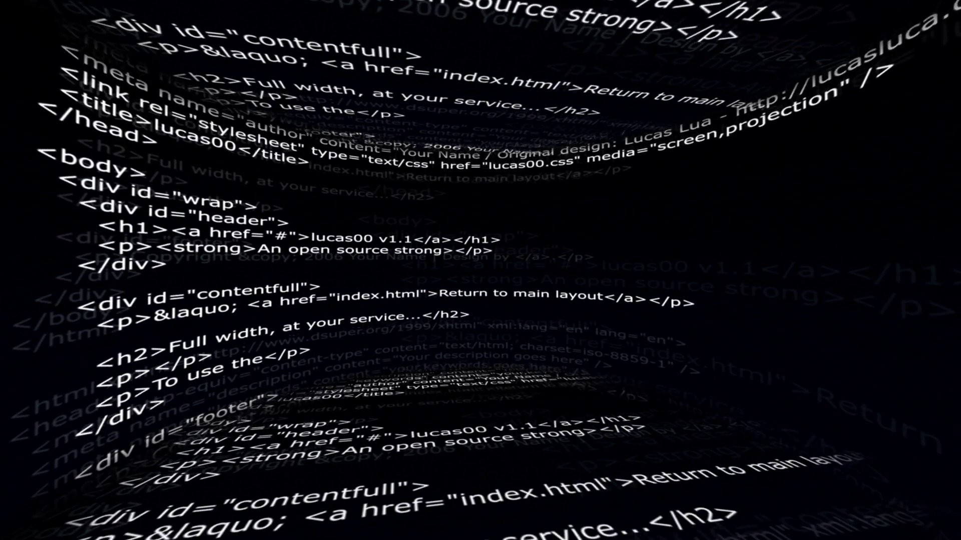 Html Code Room Abstract Animation Rendering Stock Motion Graphics SBV ...