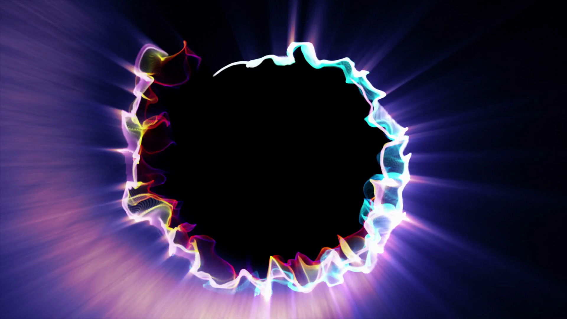 Magical Particles Ring Abstract Background Stock Motion Graphics SBV ...