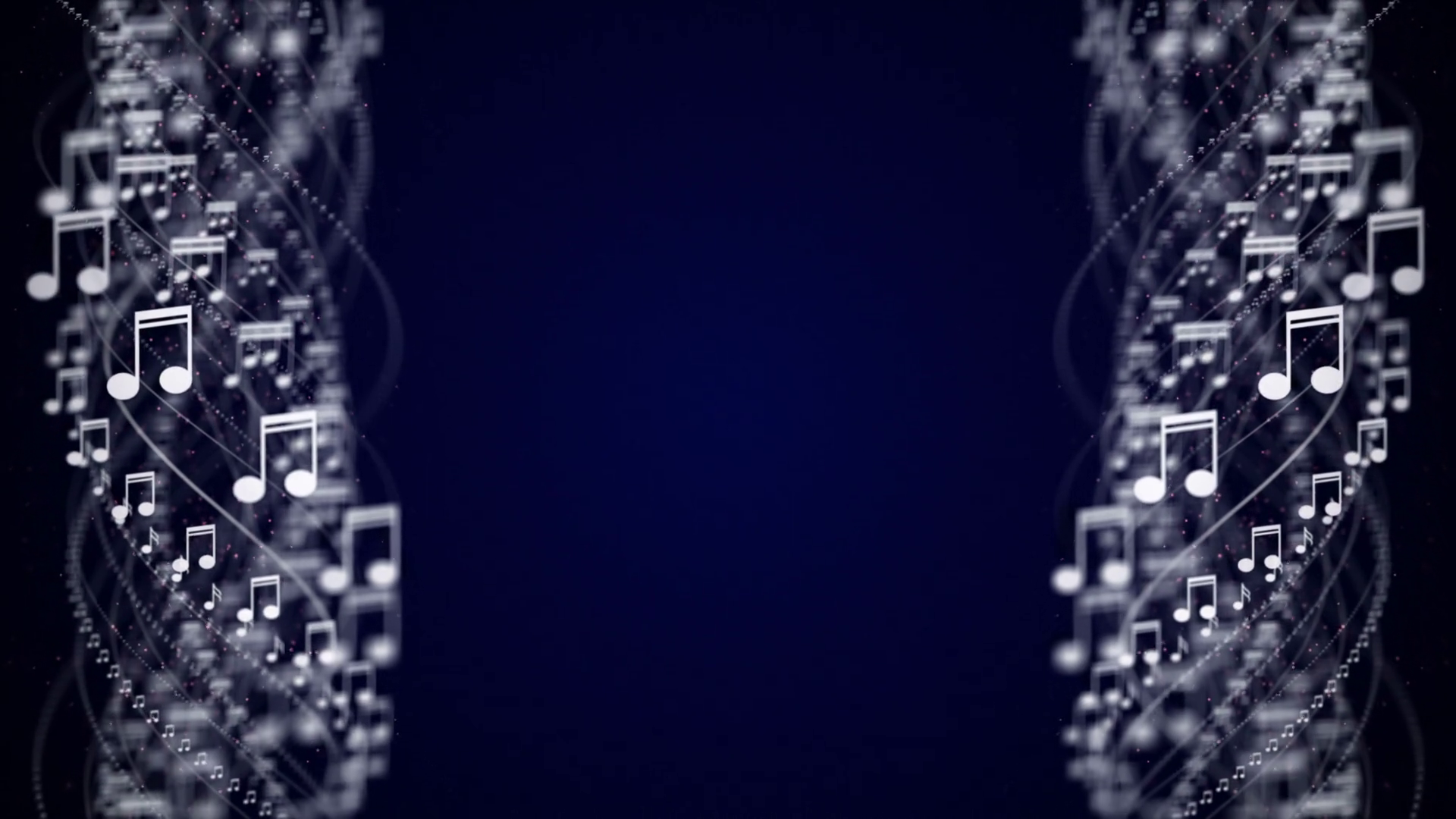 Musical Note Animation, Rendering, Background, Loop, 4k Motion ...