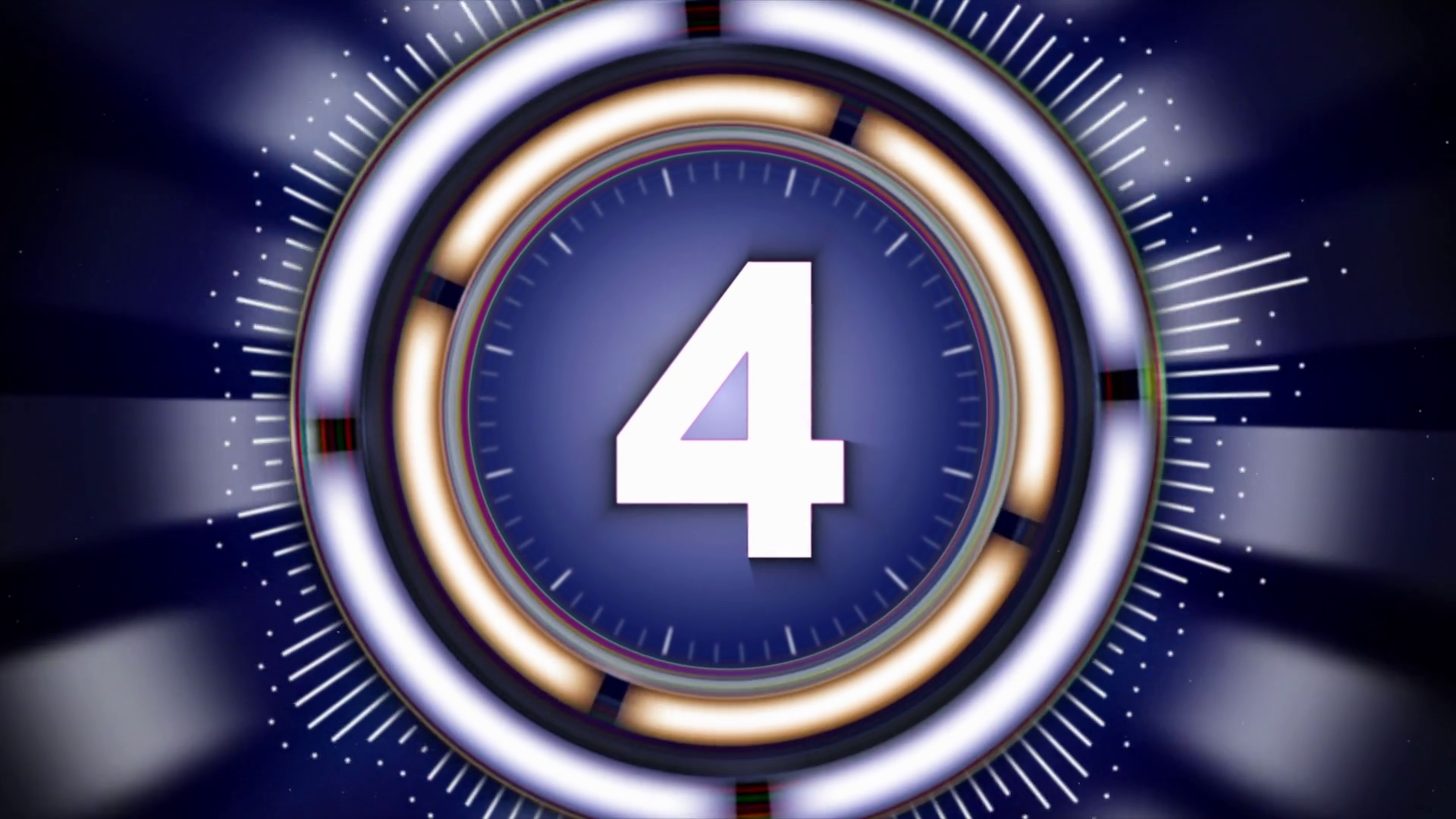 NUMBER 4, Top Ten Numbers Animation with Alpha Channel, Rendering ...