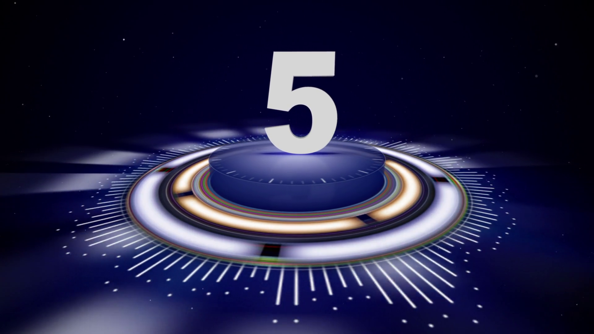 NUMBER 5, Top Ten Numbers Animation with Alpha Channel, Rendering ...