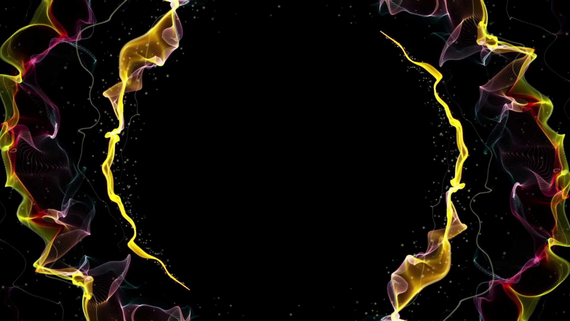 Magical Particles Spiral Ring Abstract Background, Animation, Rendering ...