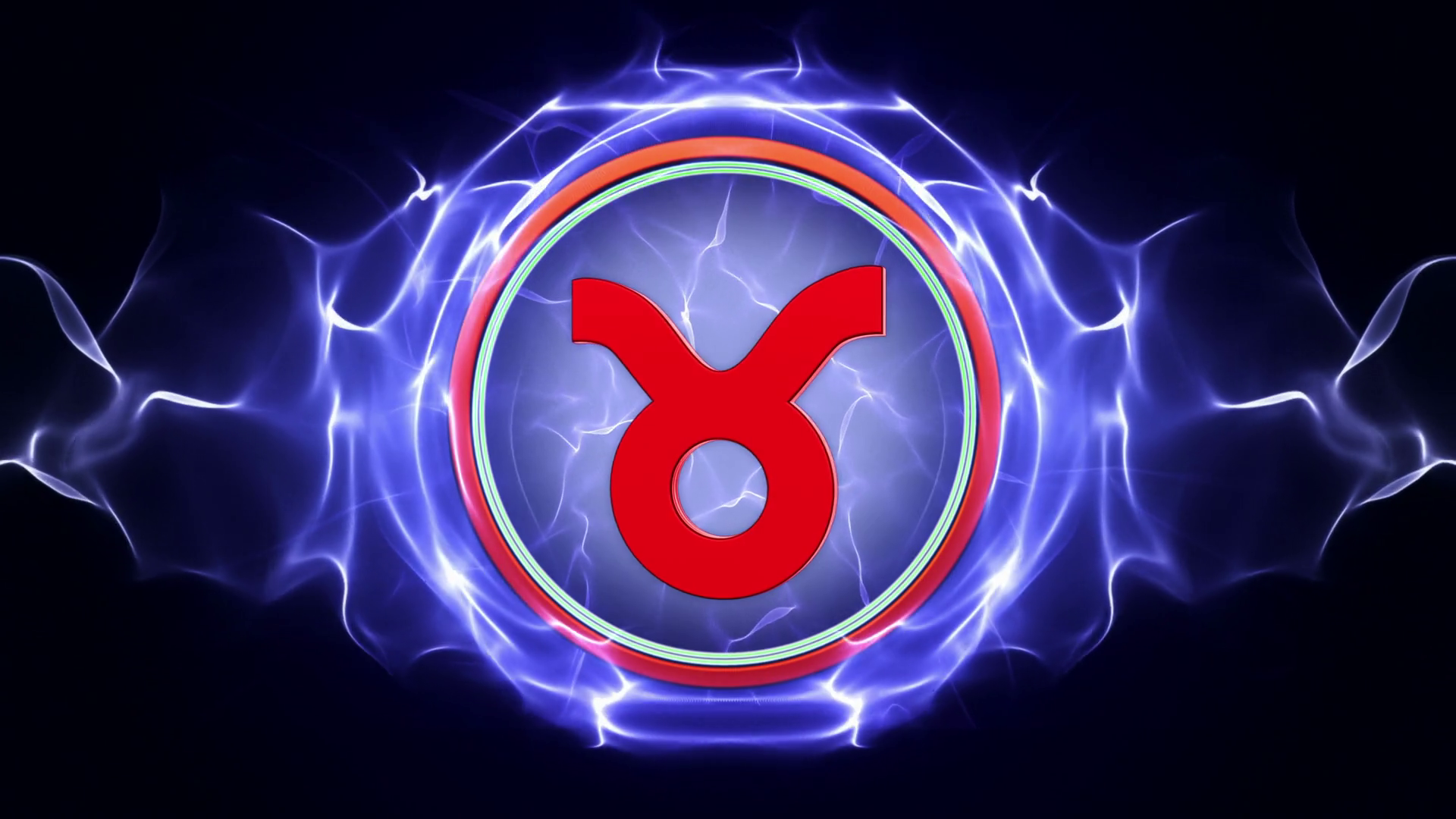 Taurus Zodiac Signs In Particles Ring Stock Motion Graphics SBV ...