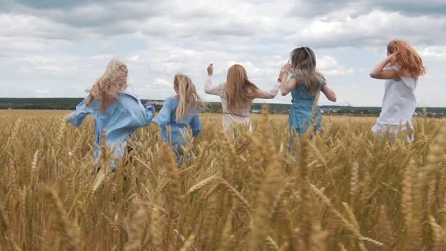 Slow Motion Girls Stock Footage: Royalty-Free Video Clips - Storyblocks