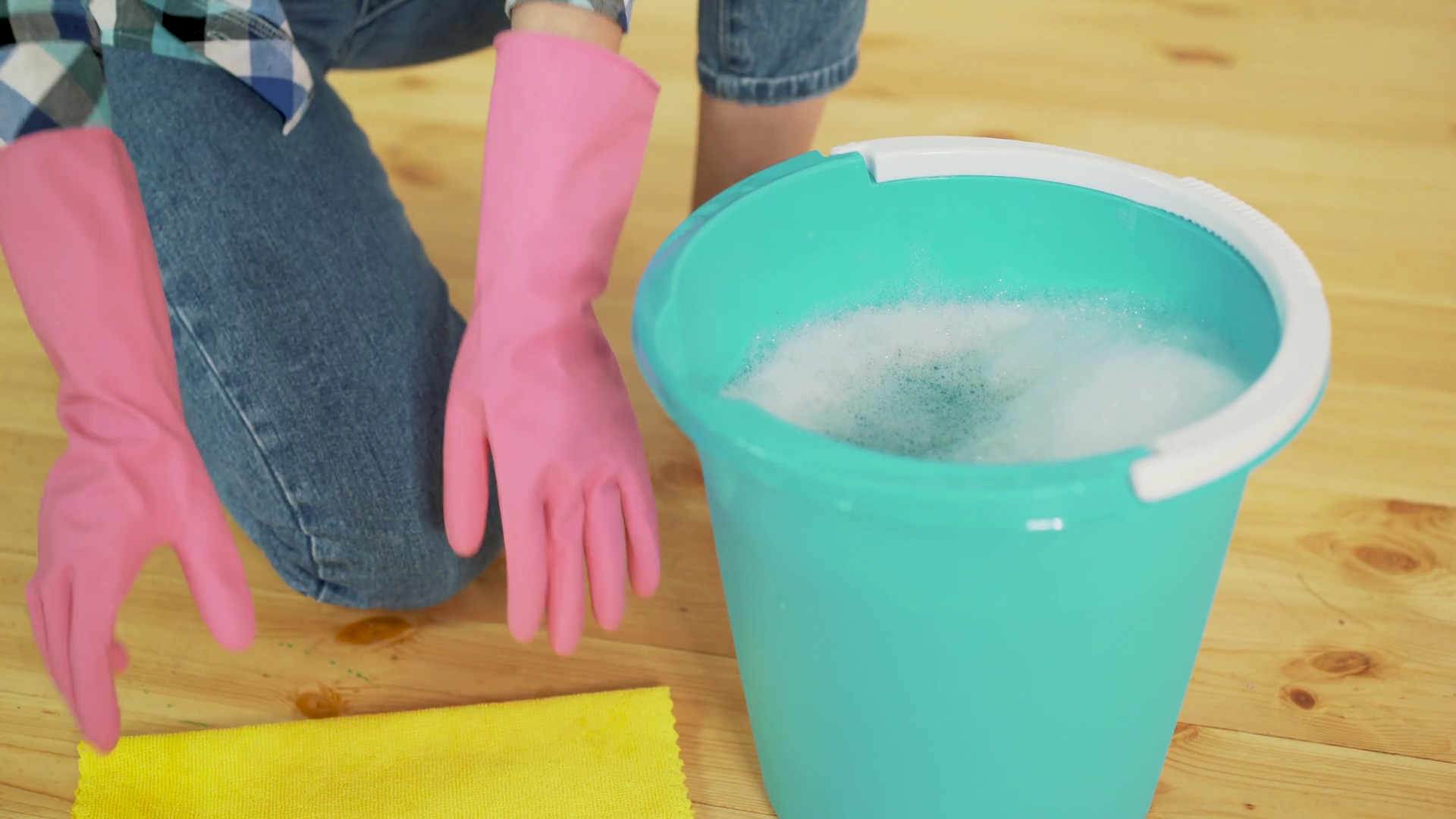 Wringing Cleaning Rag Stock Footage SBV-324269277 - Storyblocks