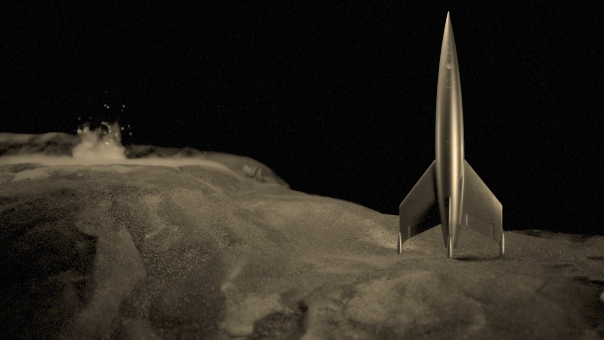 Classic Sci-fi Looking Shot Of Vintage Stock Footage SBV-338003035 ...