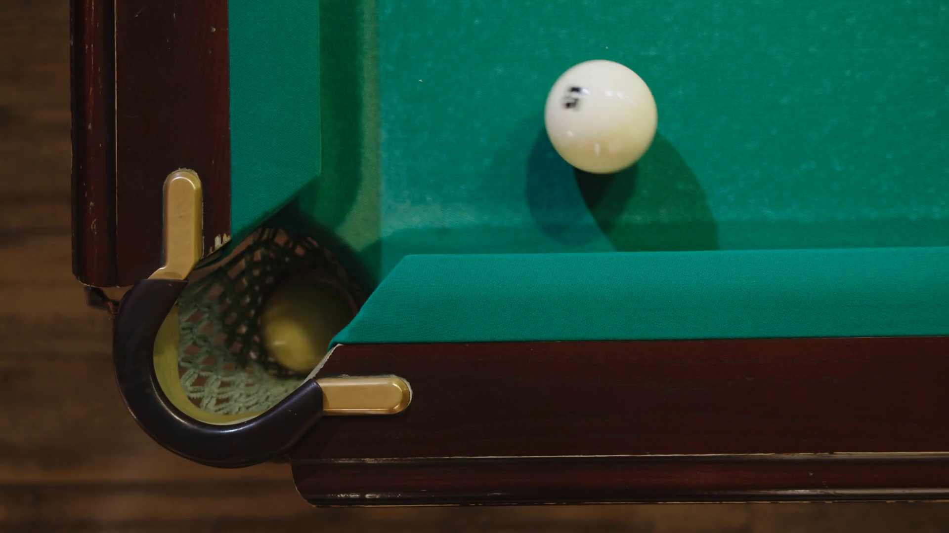 Playing Billiard Game White Pool Balls Stock Footage SBV-351889518 ...