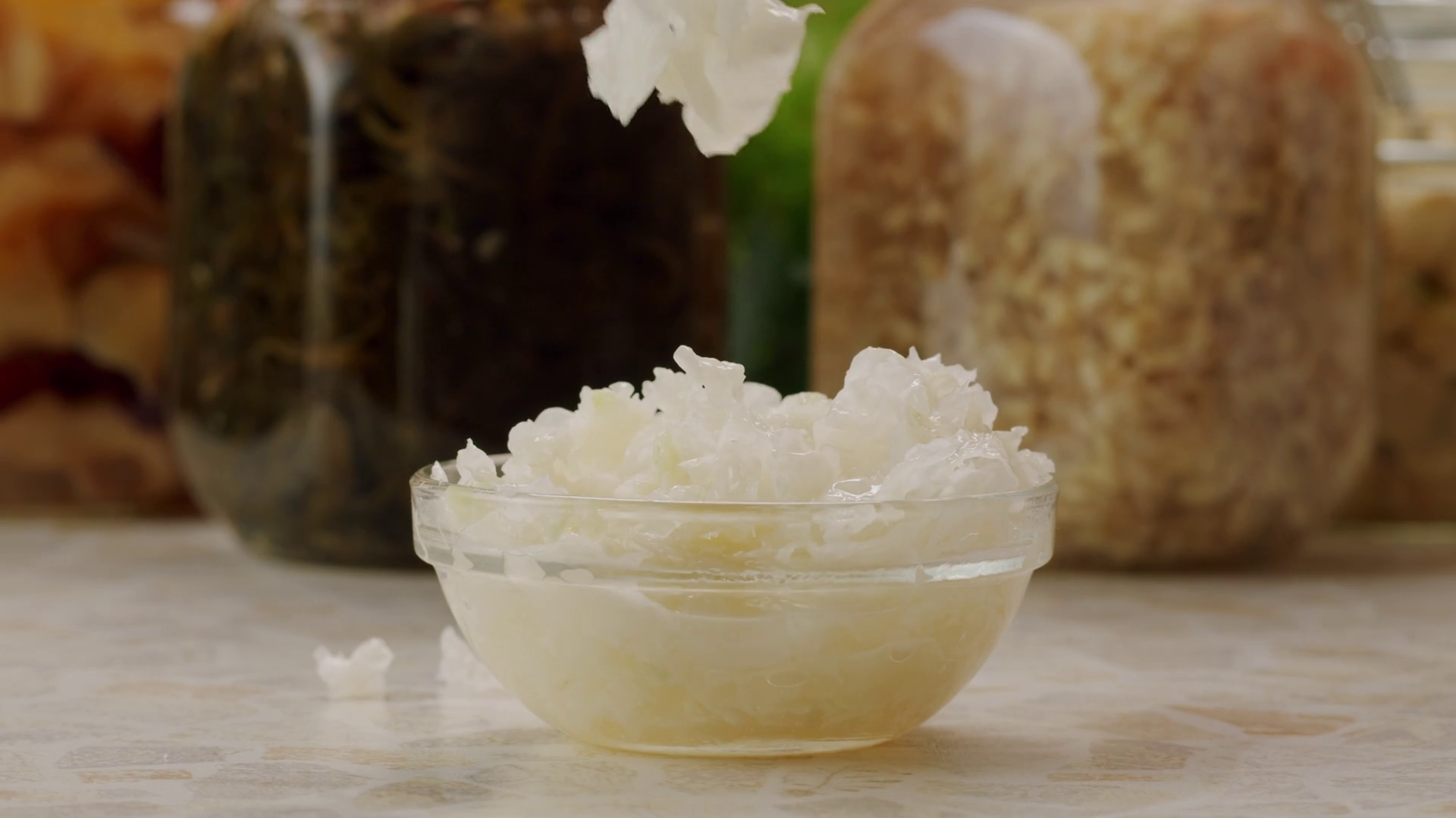 Tremella Fermented Salted Jamur Salju Snow Stock Footage SBV-351650787 ...