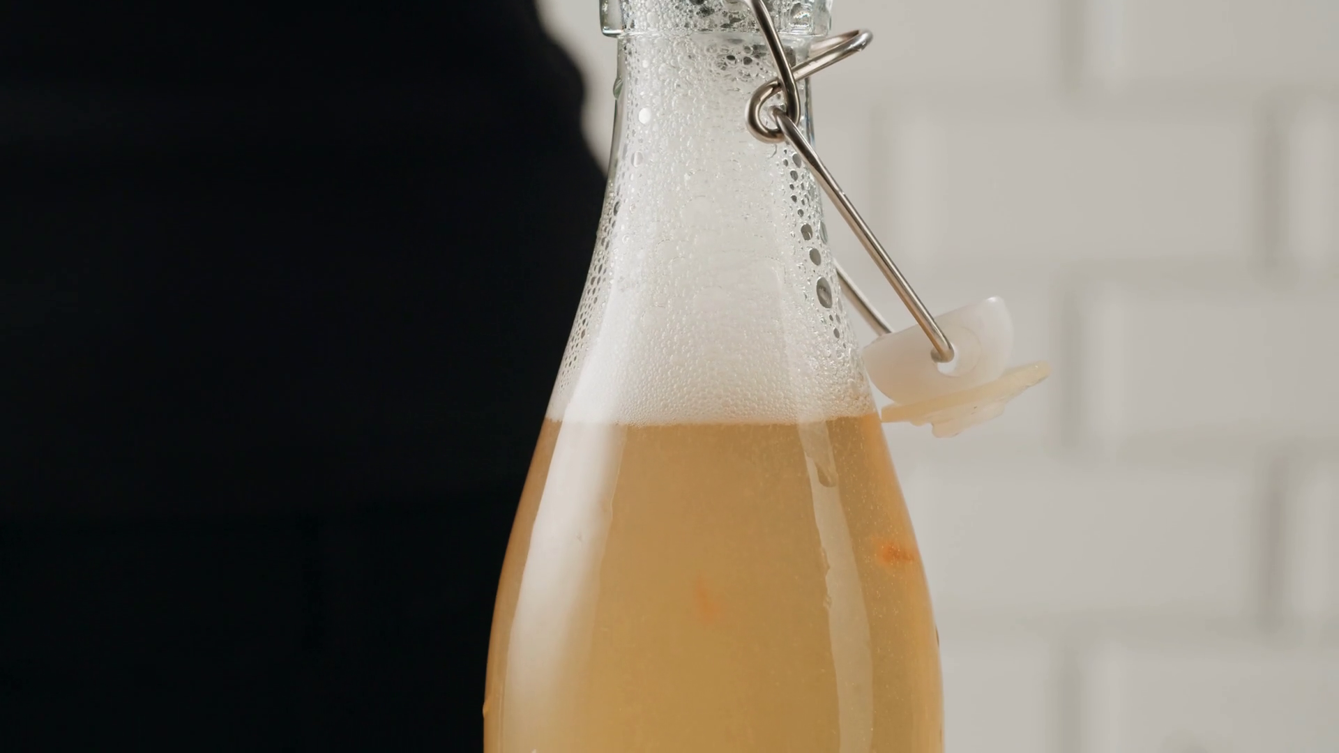 Kombucha Tea Scoby Fungus Homemade Kombucha Stock Footage SBV-352027262 ...