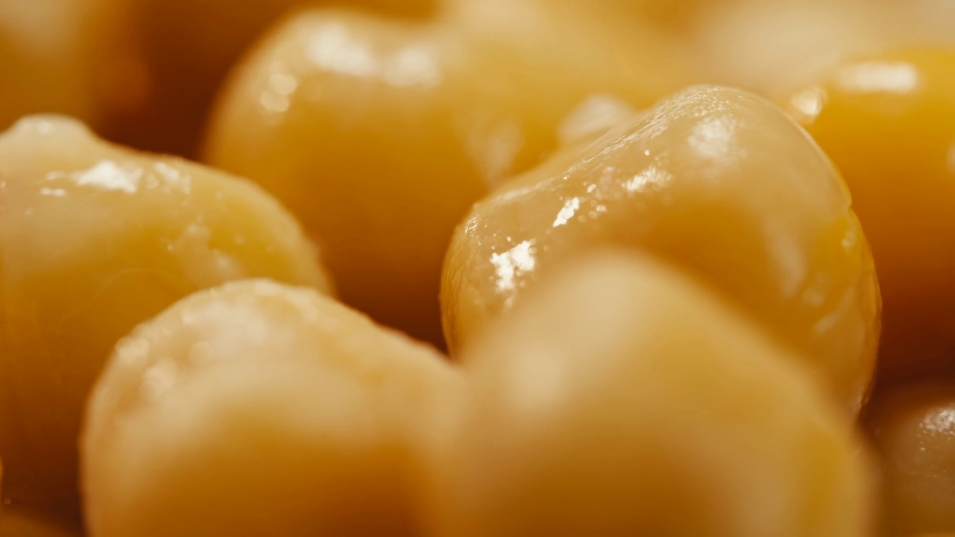 Chickpeas Close Up Food Background Chickpeas Stock Footage SBV ...