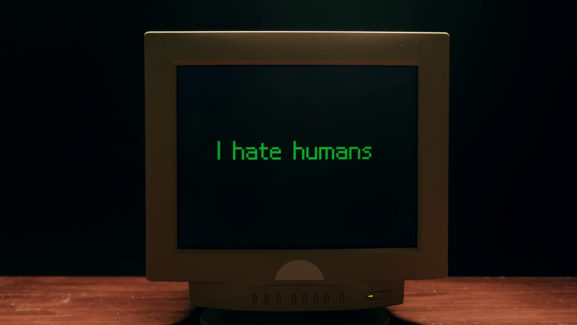 Retro Pc With Loading Code Console Stock Footage SBV-351977644 ...