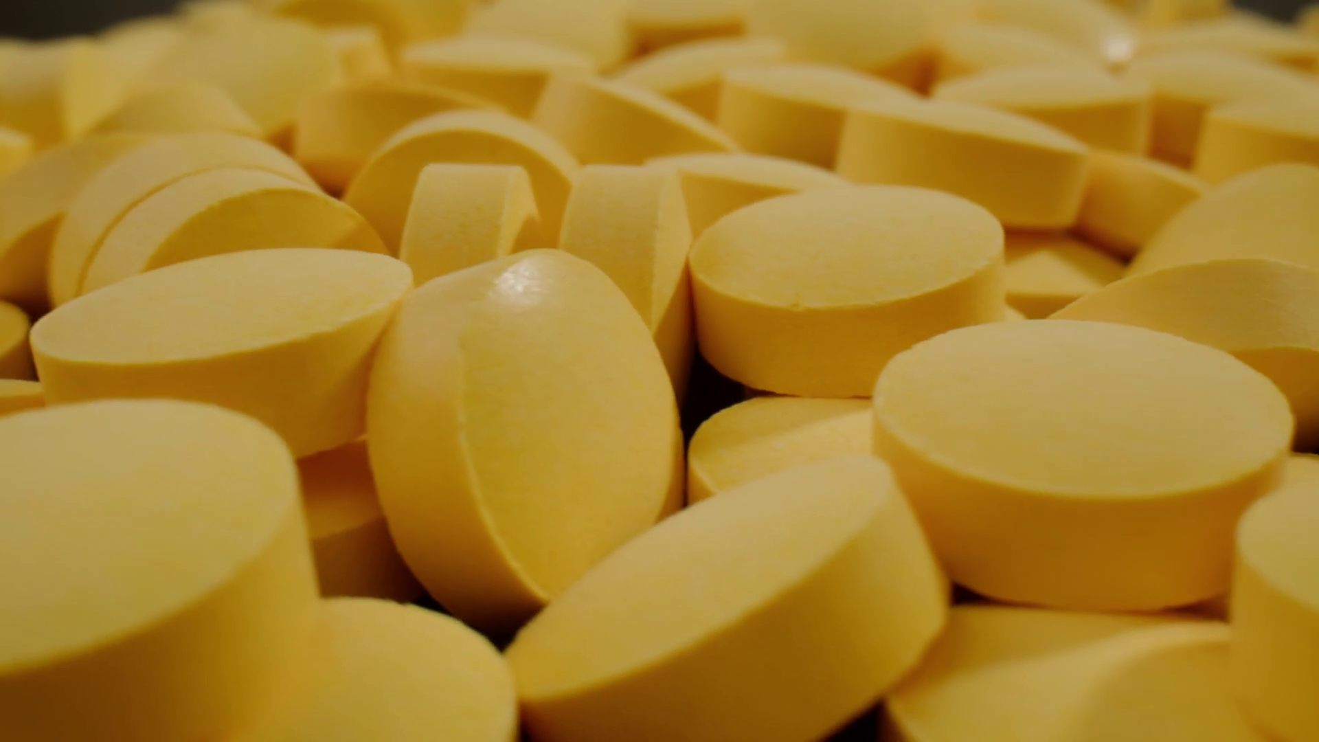 Pills Vitamins Macro Close Up View Of Womans Stock Footage SBV ...