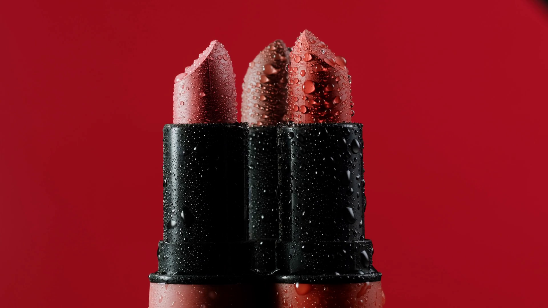 Red Lipsticks Make Up Close Up Background Stock Footage SBV-348370215 ...