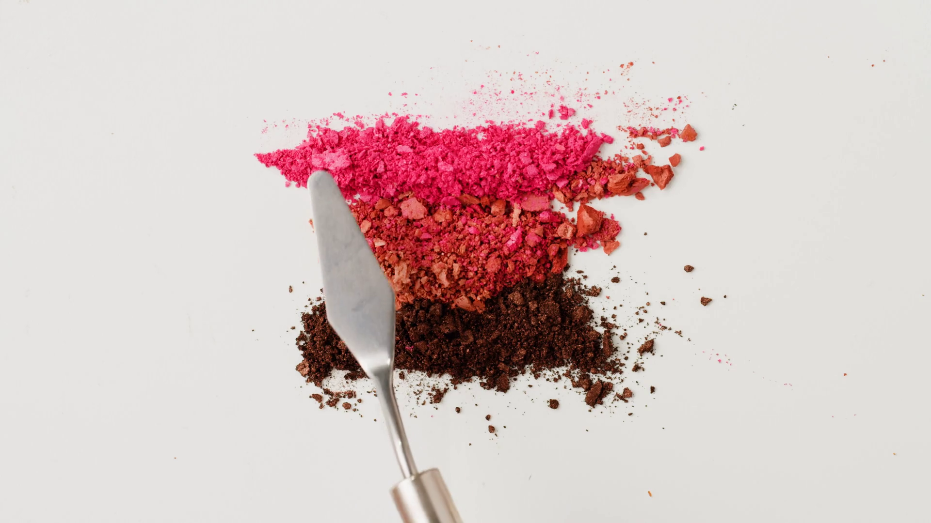 Smashed Make Up Eyeshadow Palette Broken Stock Footage SBV-348649025 ...