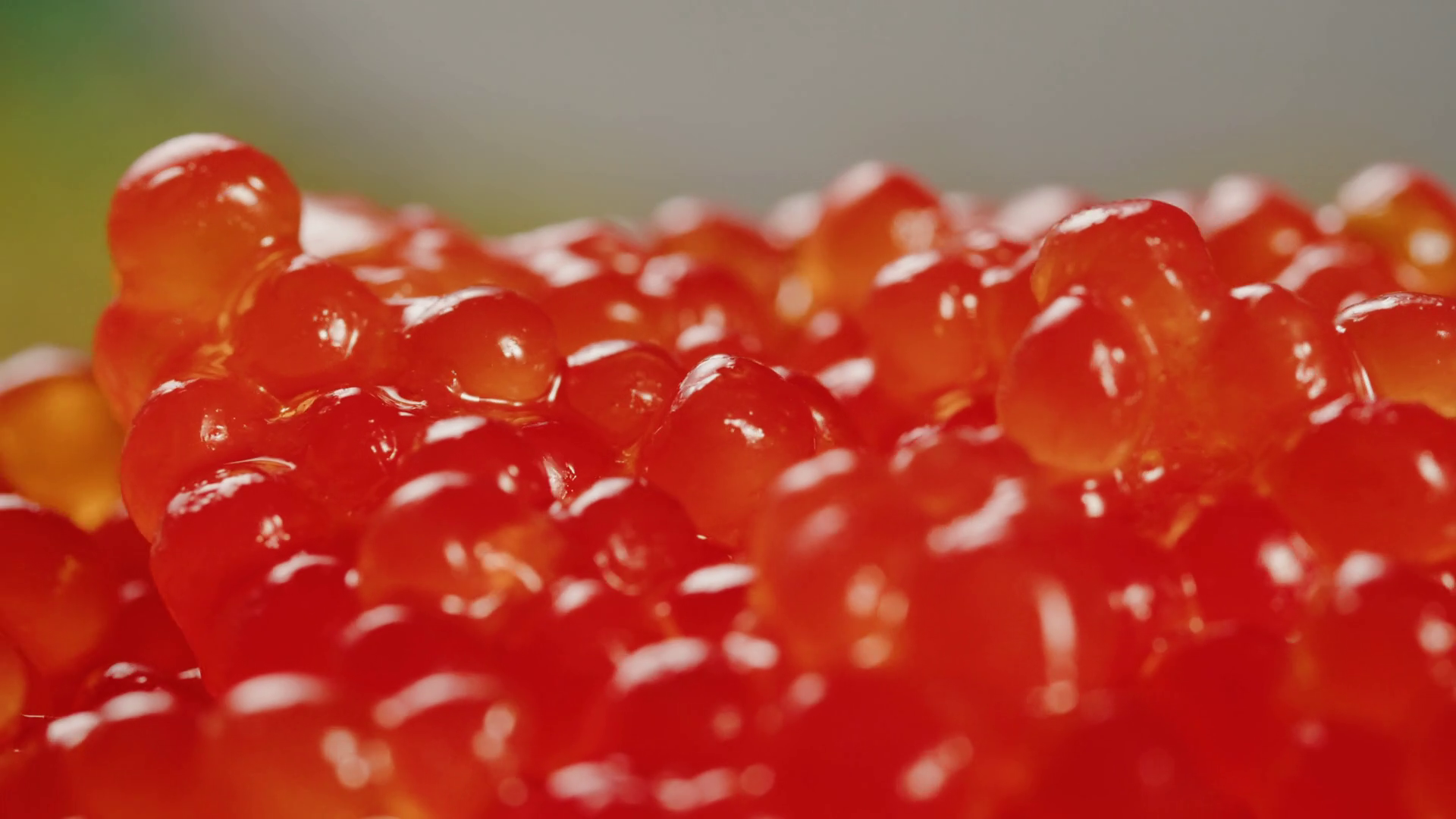 Putting Red Caviar In Glass Bowl Close-up Stock Footage SBV-348432153 ...