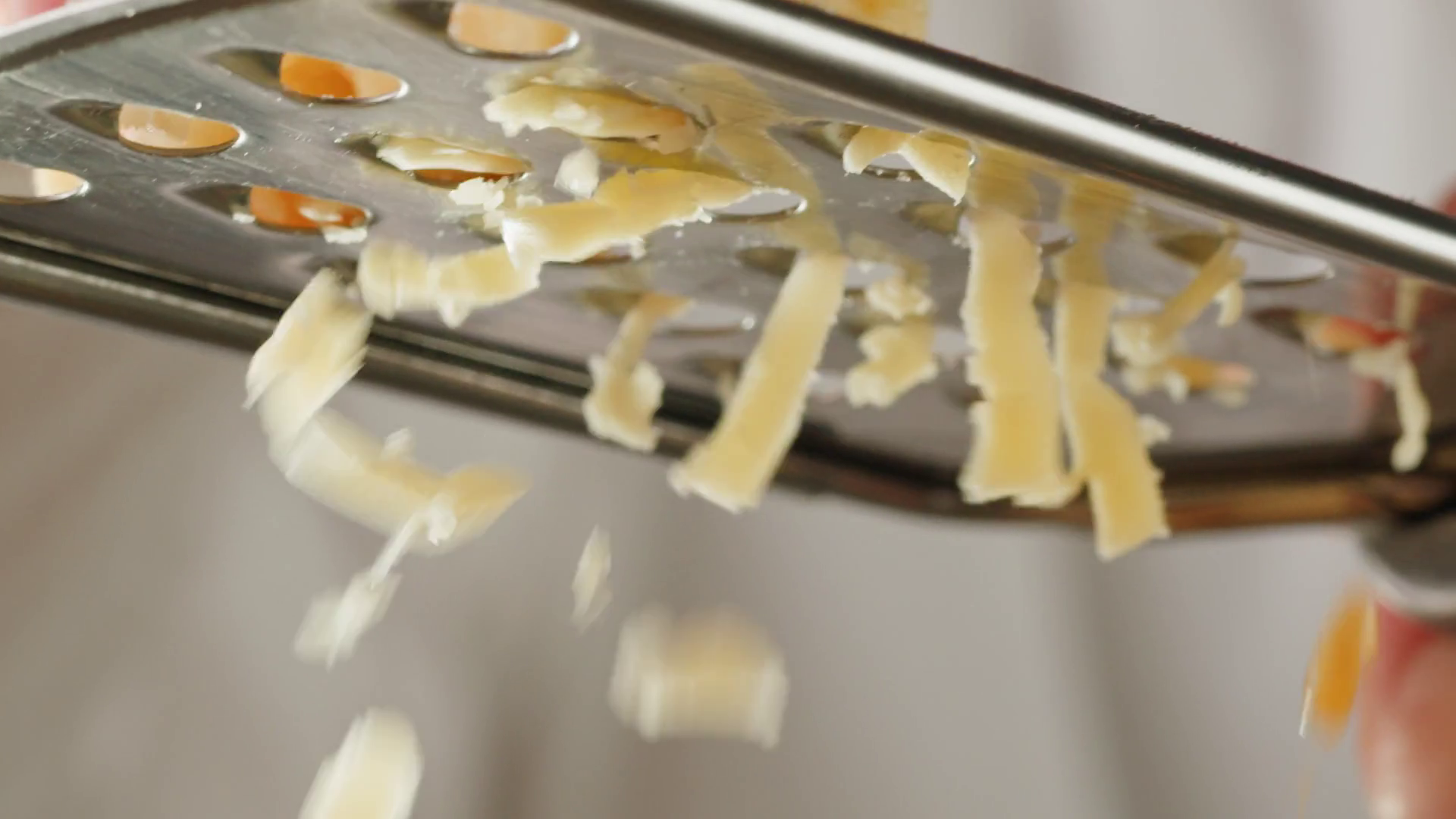 Italian Cheese Grater Closeup Close Up Of Stock Footage SBV-348497787 ...