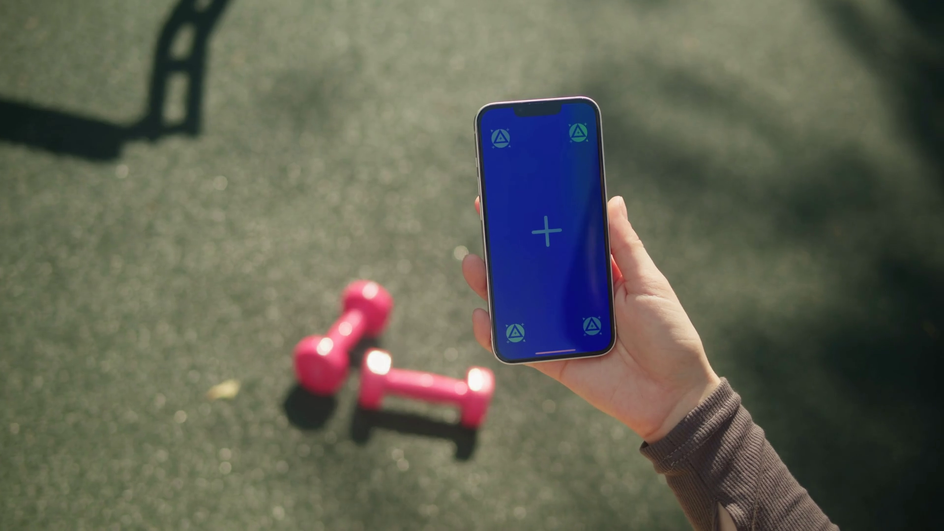 Smartphone With Green Screen Chroma Key In Stock Footage SBV-348639655 ...