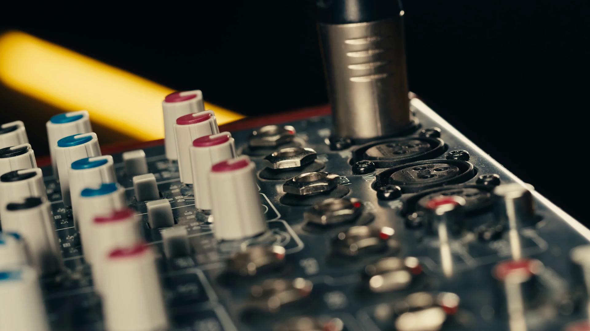 Soundboard Pads Station Close-up Sound Stock Footage SBV-348627525 ...