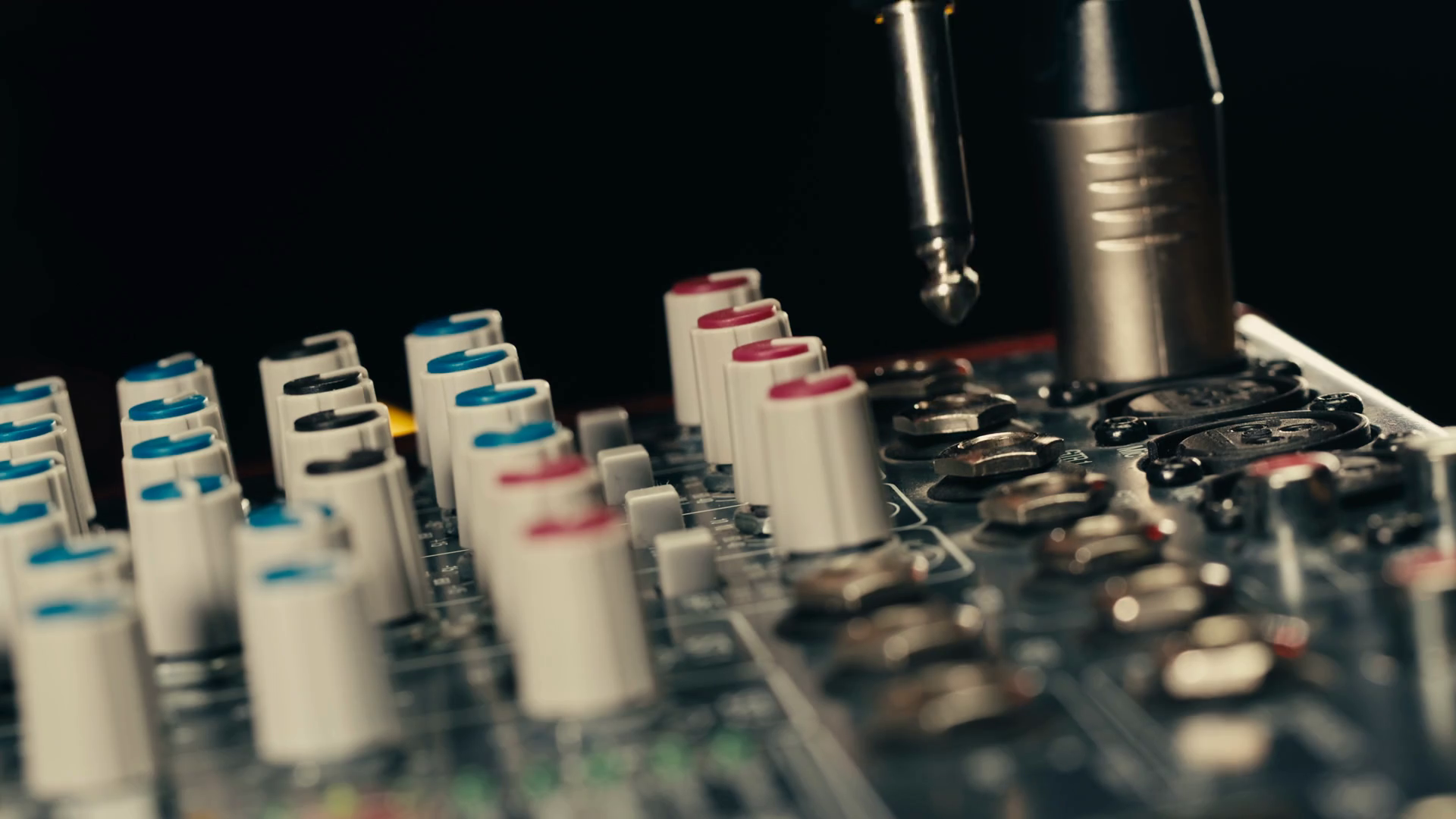 Soundboard Pads Station Close-up Sound Stock Footage SBV-348639299 ...