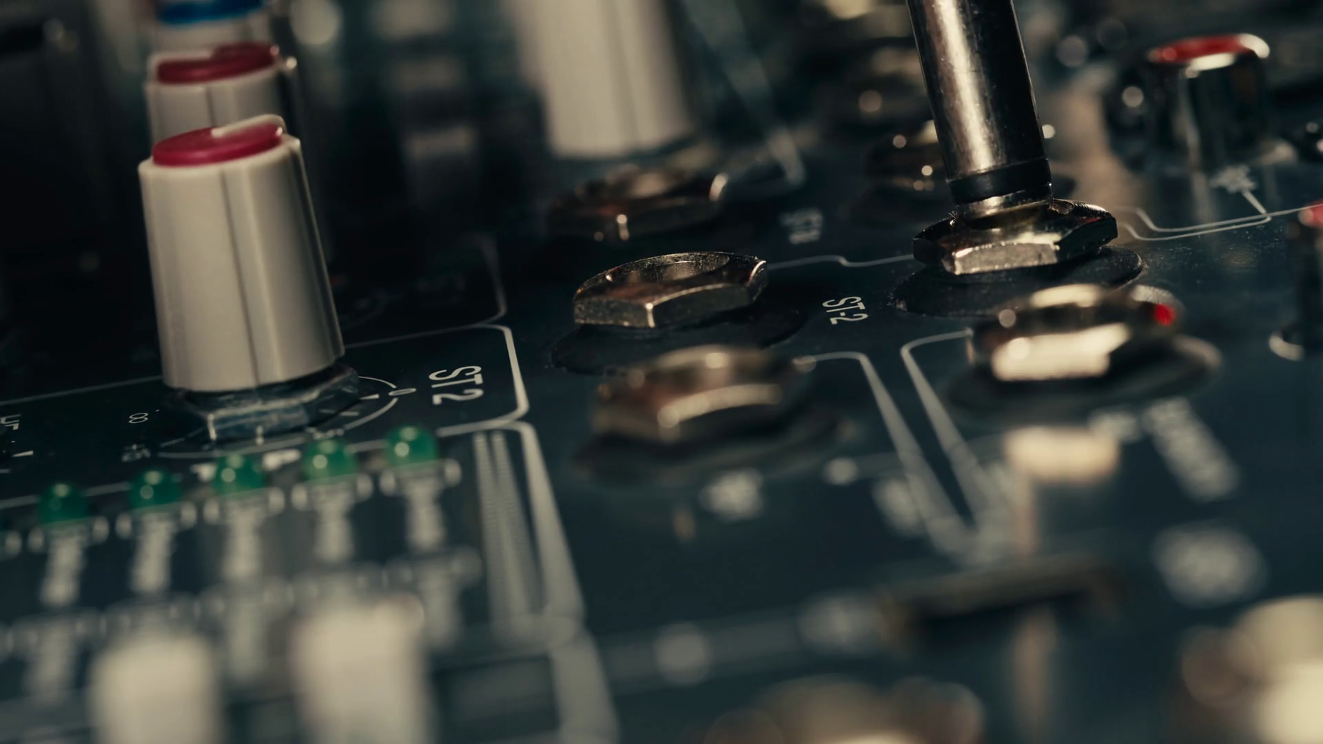 Soundboard Pads Station Close-up Sound Stock Footage SBV-348649223 ...