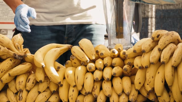 Banana Beverage Stock Footage: Royalty-Free Video Clips - Storyblocks