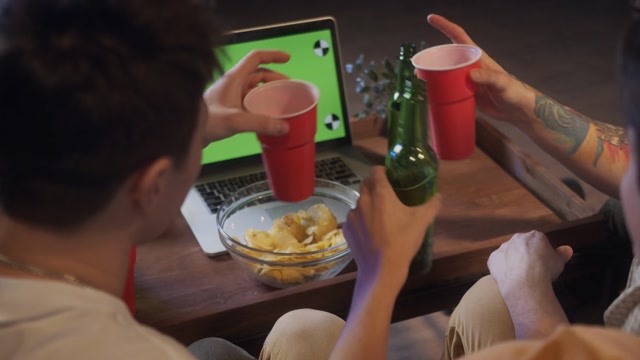 Beer Cheers Green Screen Stock Footage: Royalty-Free Video Clips ...