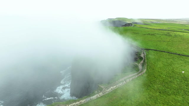 Castle Cliff Fog Water Stock Footage: Royalty-Free Video Clips ...