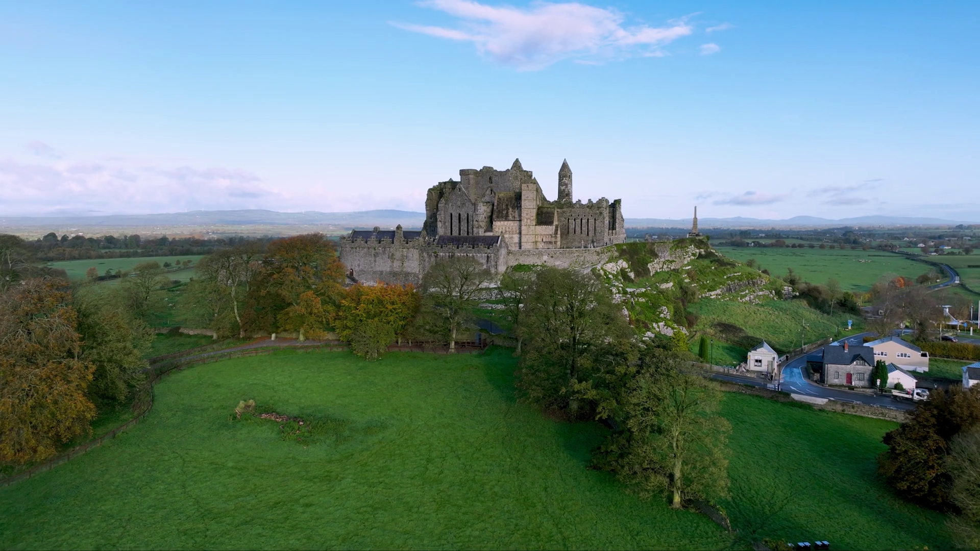 The Rock Of Cashel Also Known Cashel Of Stock Footage SBV-348822465 ...
