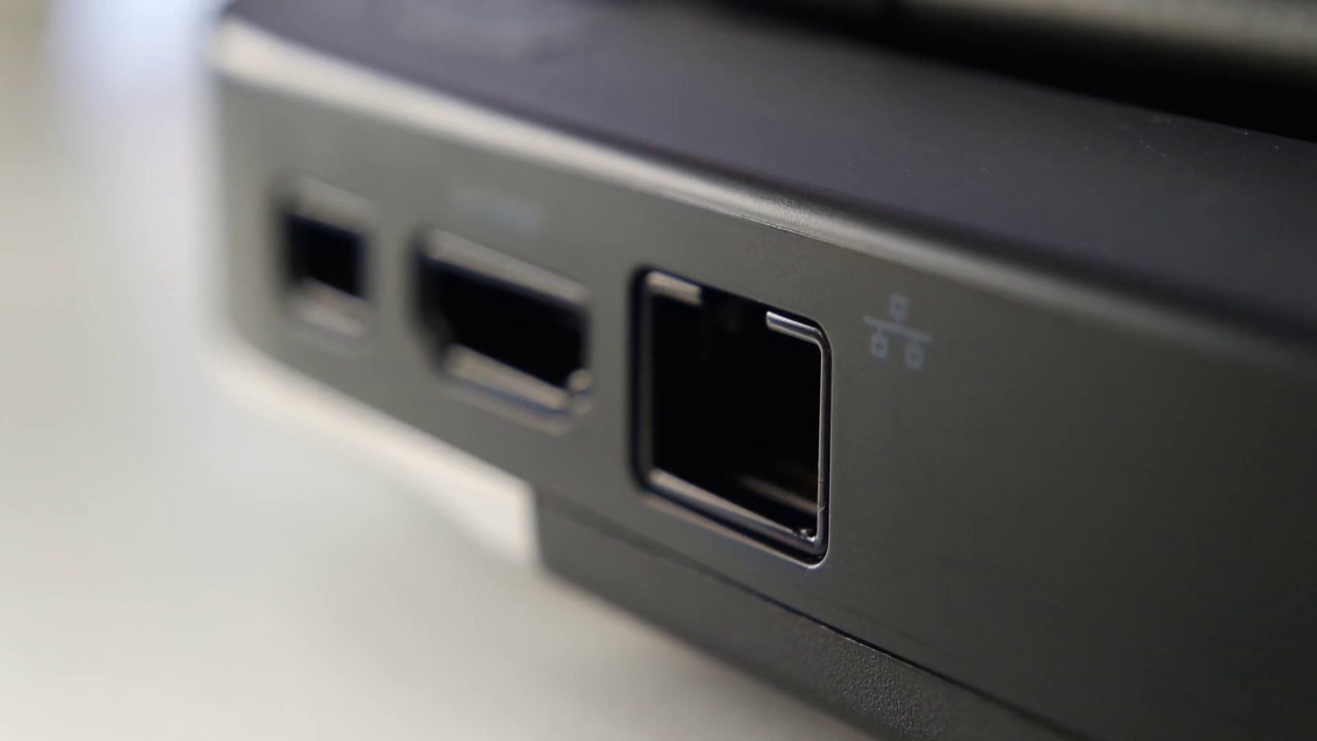 Network Cable - Plug In Home Office Stock Footage SBV-305914197 ...