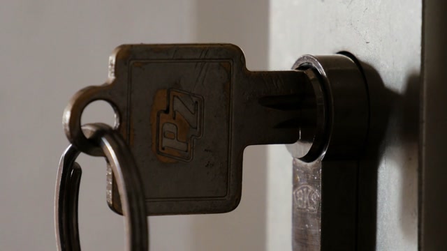 Key Unlocking Door Stock Footage: Royalty-Free Video Clips - Storyblocks
