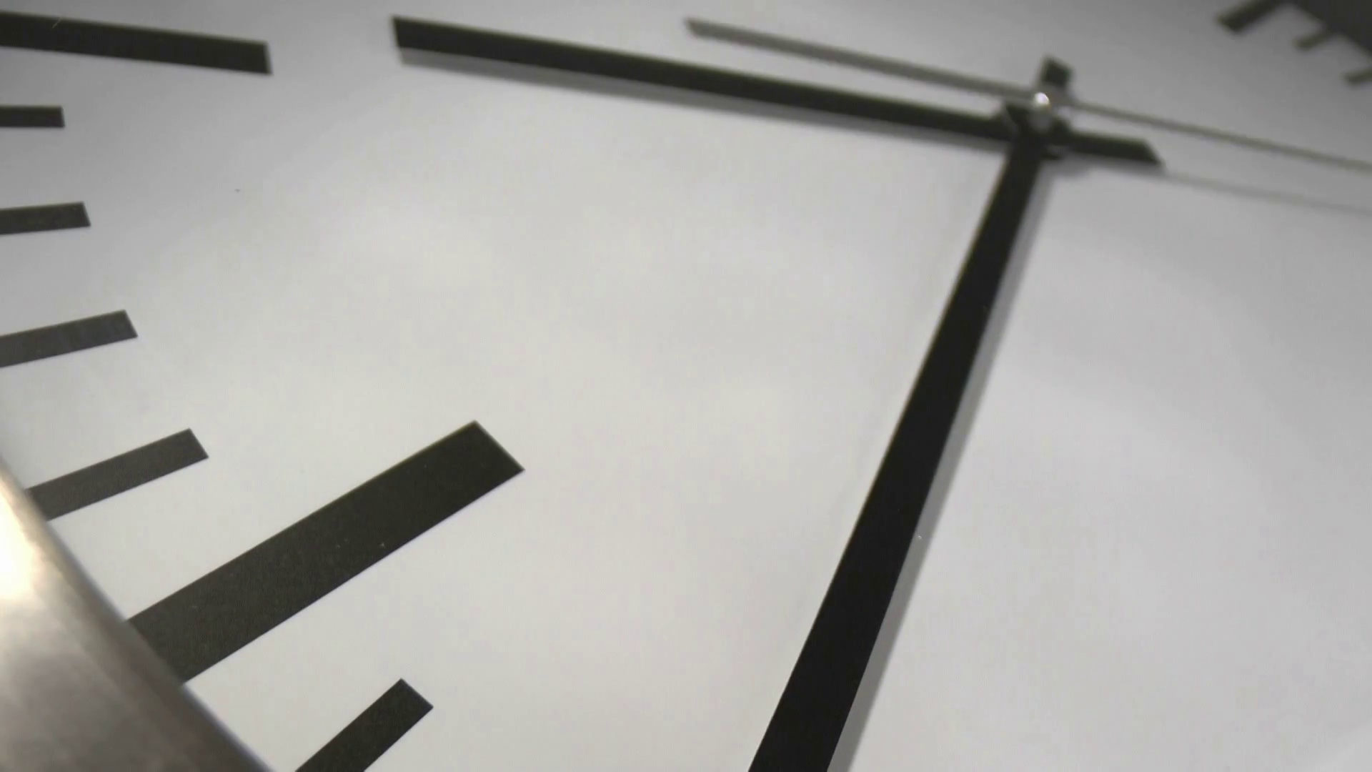White Clock Time Lapse Ticking Fast Stock Footage SBV-305911607 ...
