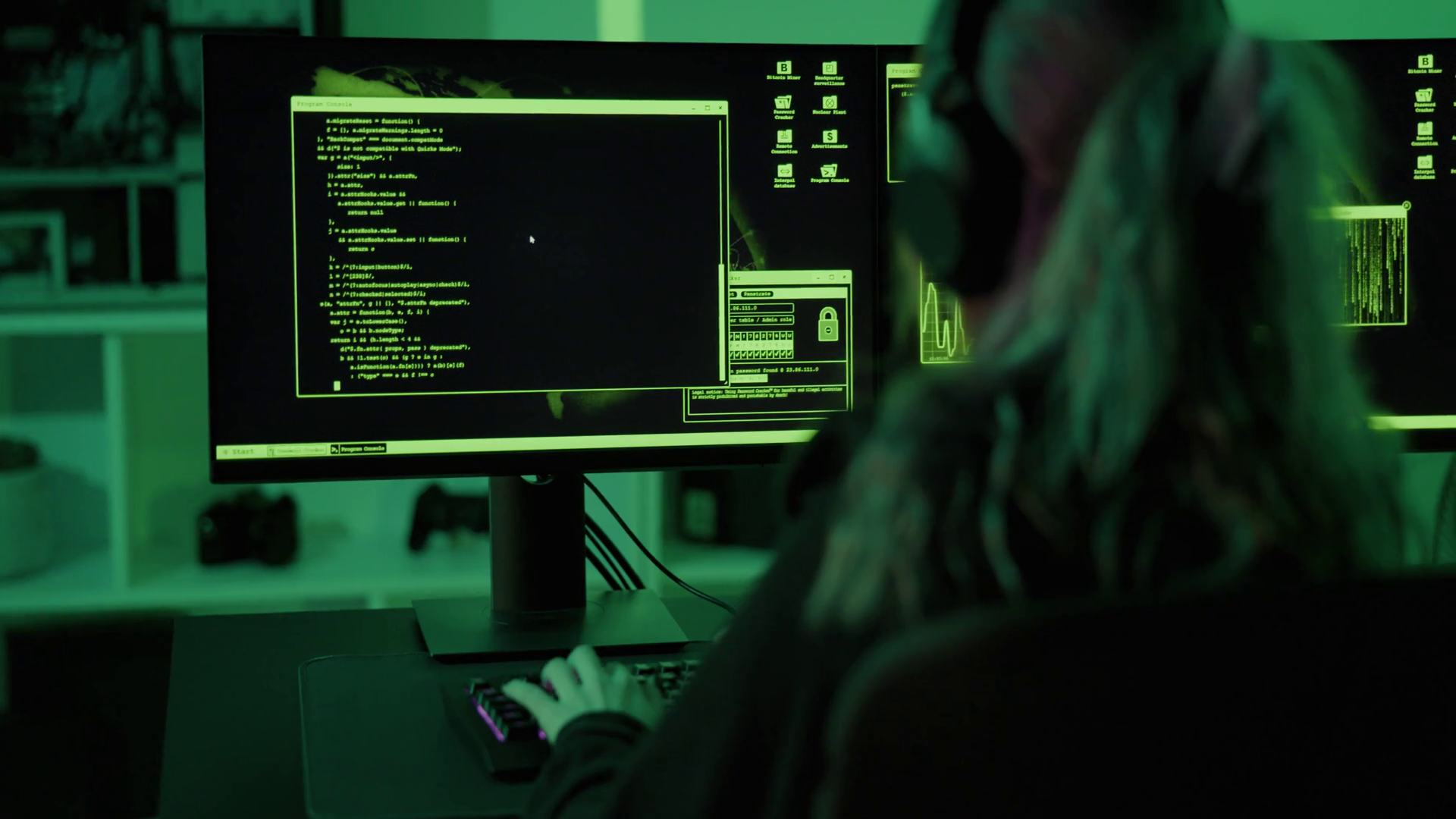 Young Cyber Security Hacker Code - Harmful Stock Footage SBV-348626010 - Storyblocks