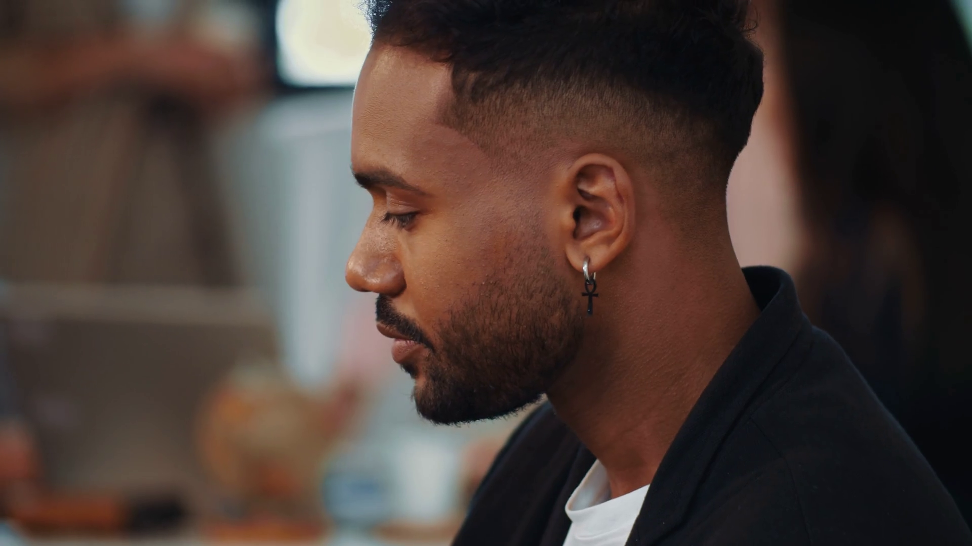 Portrait Of Young Mixed Race Male Employee Stock Footage SBV-347749870 ...