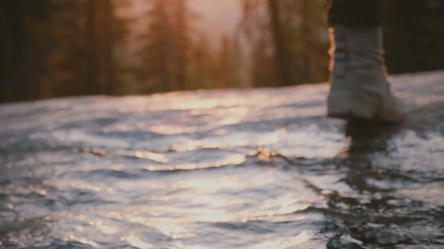 Walking Through Water Stock Footage: Royalty-Free Video Clips - Storyblocks