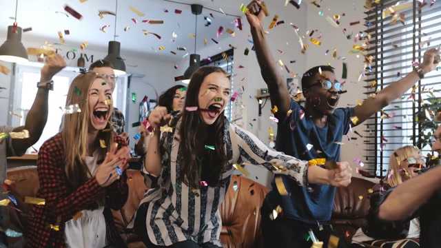 Cheer Stock Footage: Royalty-Free Video Clips - Storyblocks