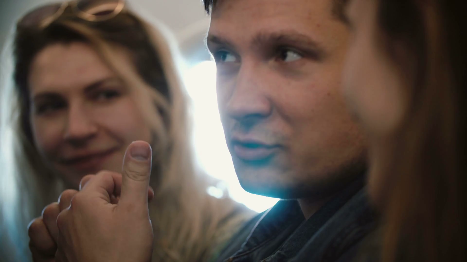 Young People Flying Together Happy Friends Stock Footage SBV-316441438 ...