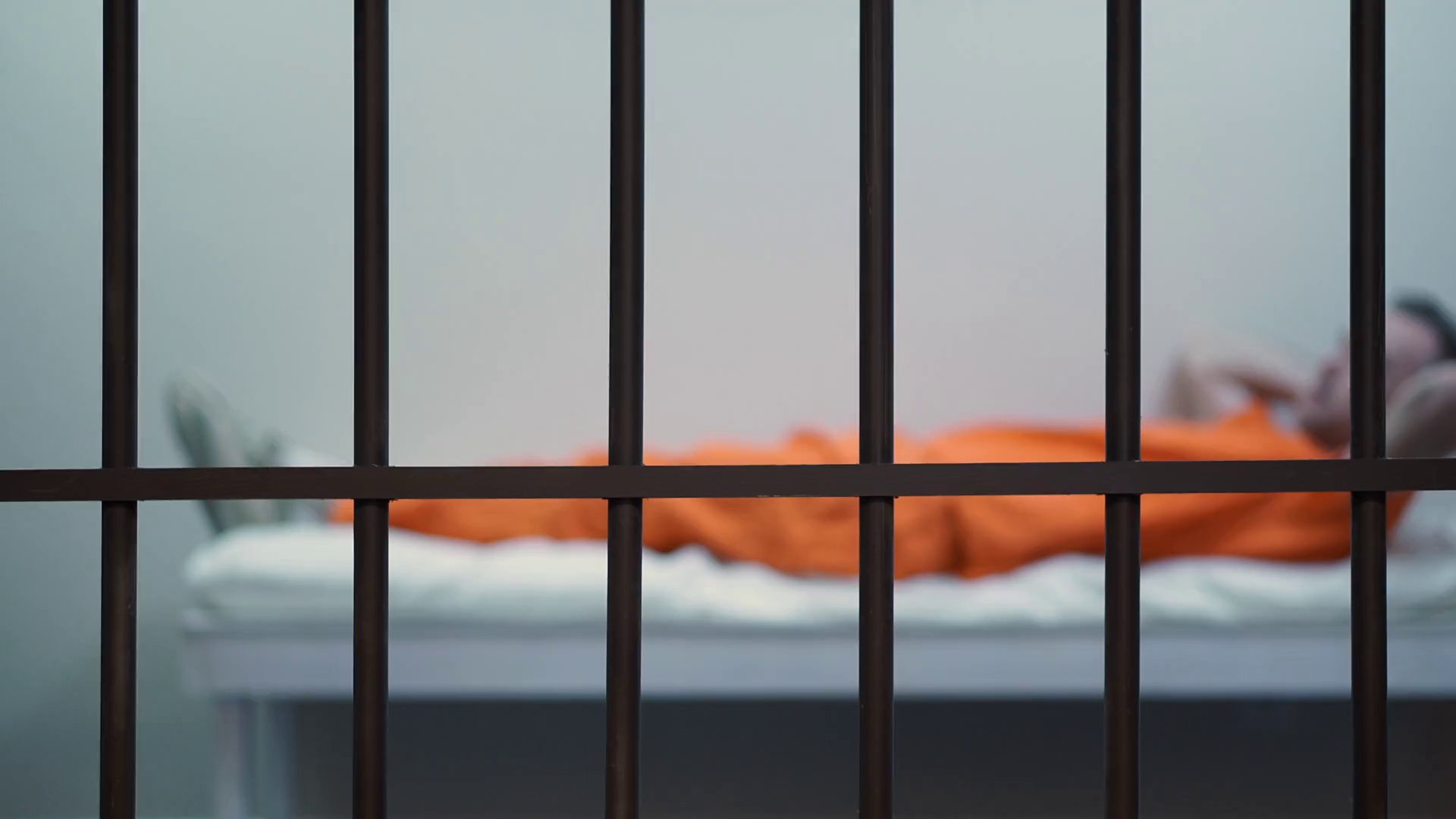 Scene Of Inmate In Jail Prison Stock Footage SBV-305594243 - Storyblocks