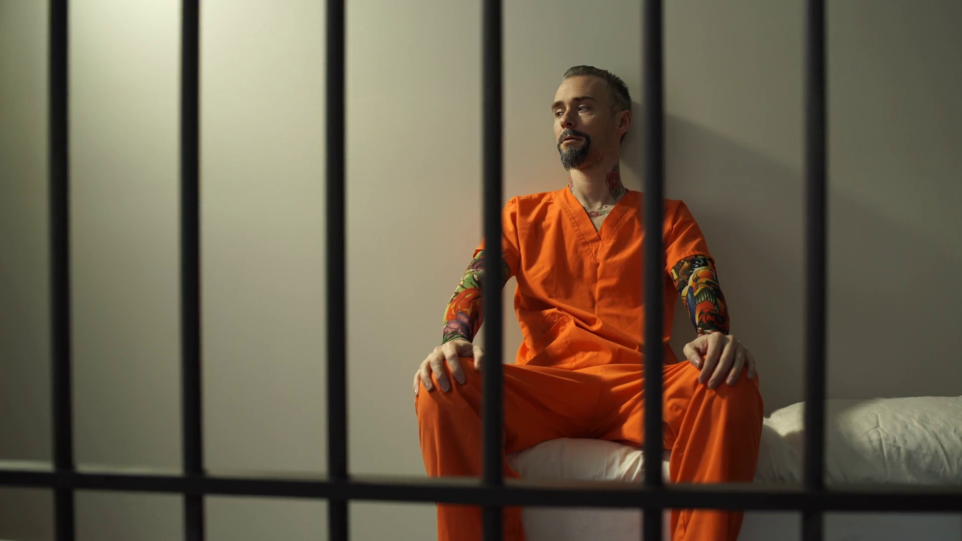 Scene Inside Of Jail Prison Stock Footage SBV-305010750 - Storyblocks