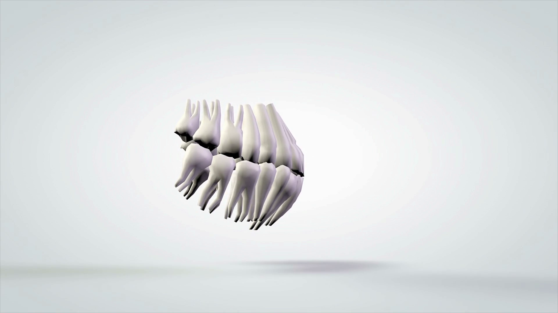3d Rotating Model Of Human Teeth Stock Motion Graphics SBV-300203152 ...