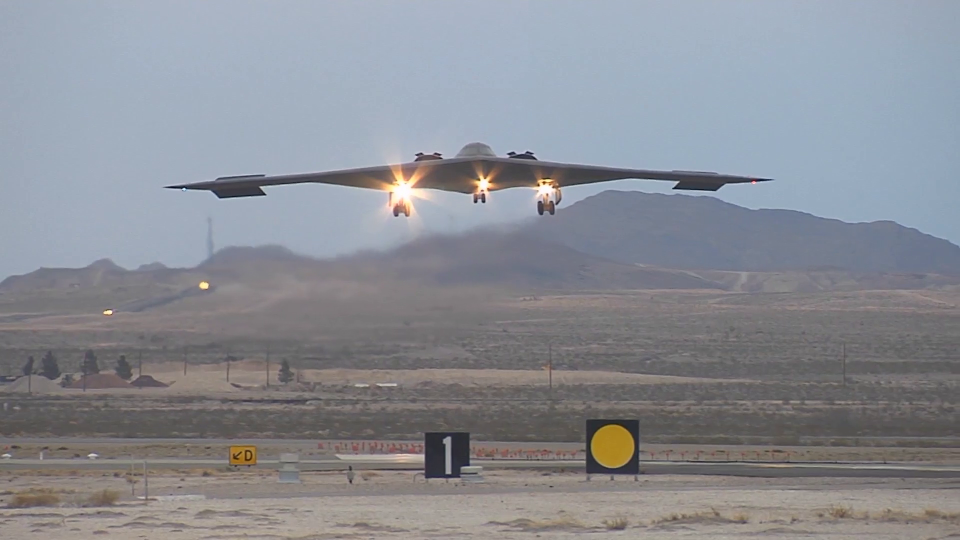A Air Force B-2 Spirit Stealth Bomber Stock Footage SBV-301890159 ...