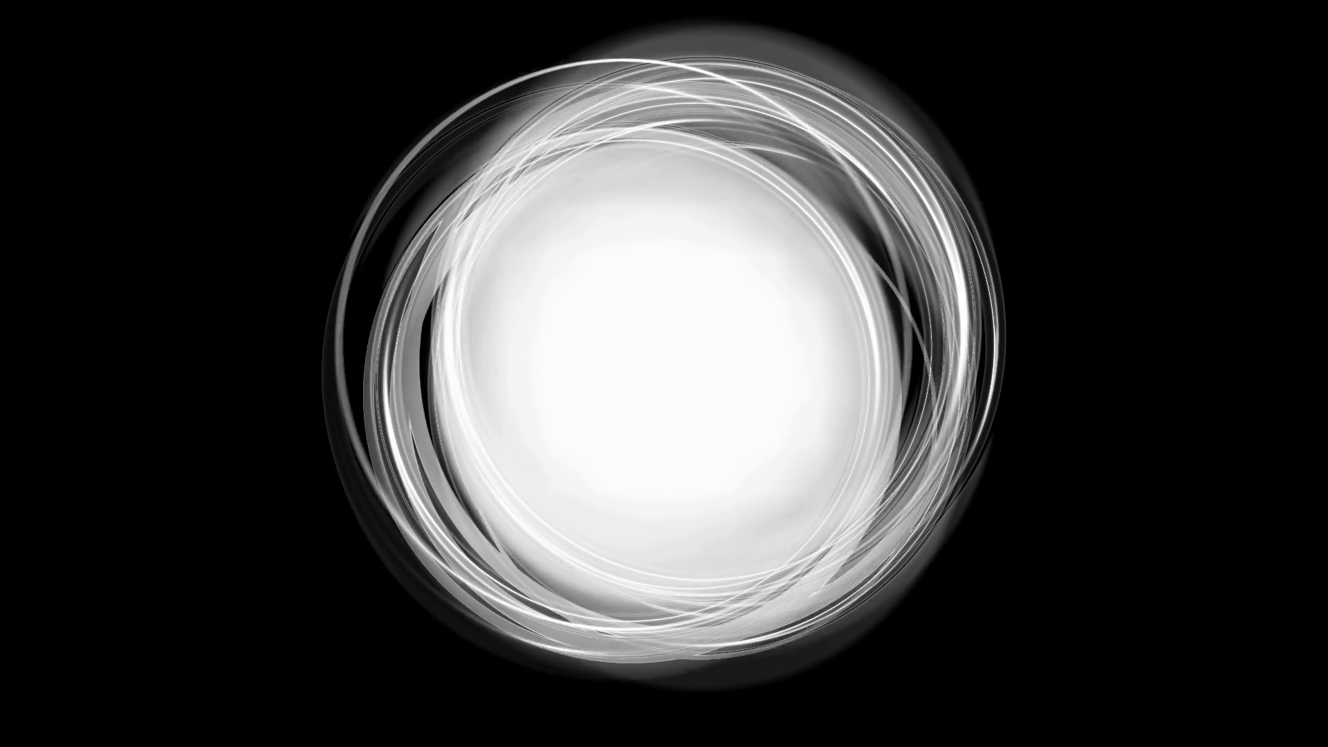 Abstract Circle Matte With Rotating Rings Stock Motion Graphics SBV ...