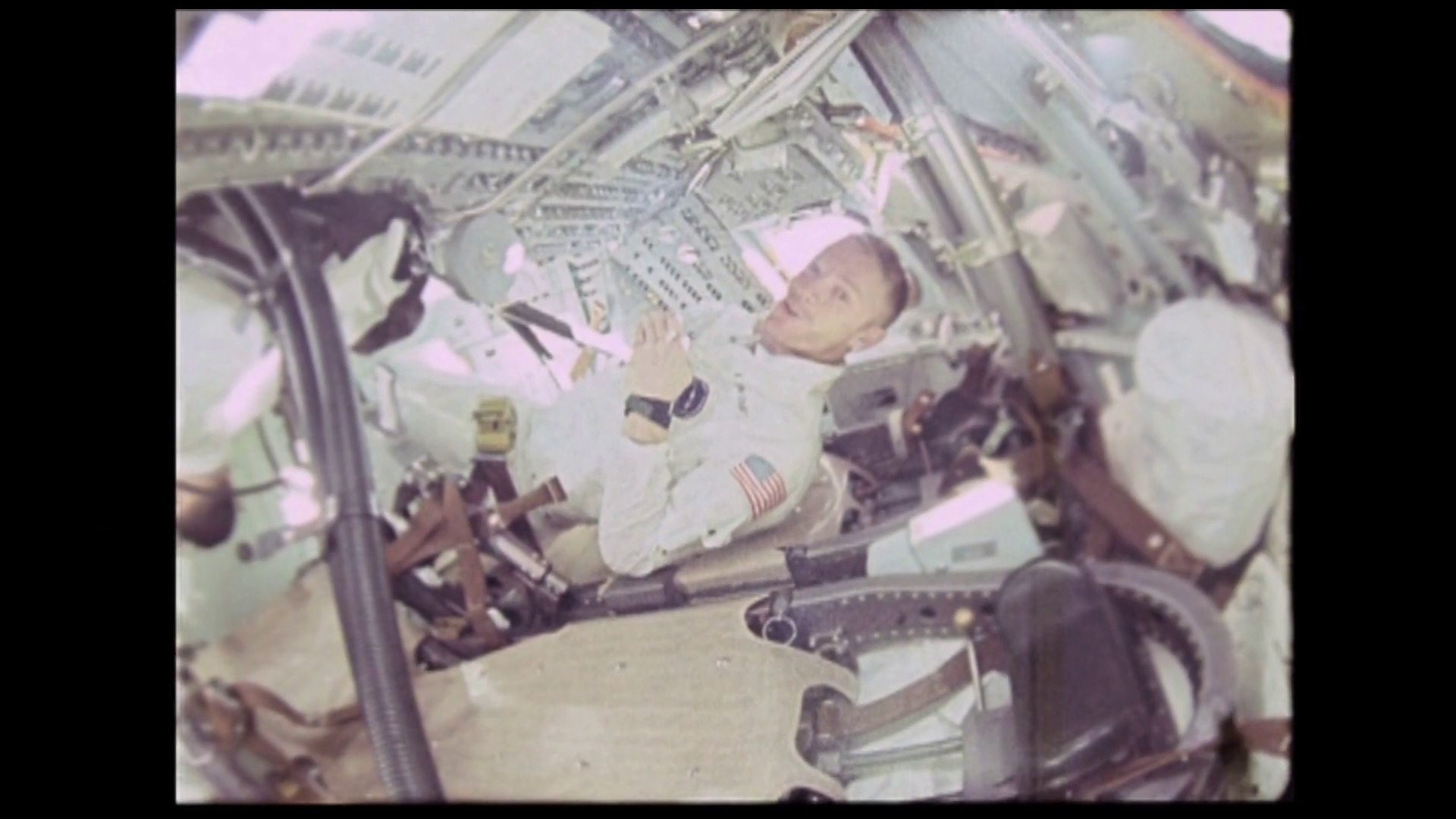 Astronaut Throwing Things In Zero Gravity Stock Footage SBV-300104369 ...